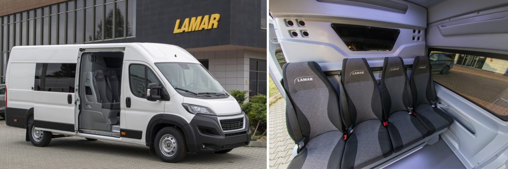Crew vans - Lamar